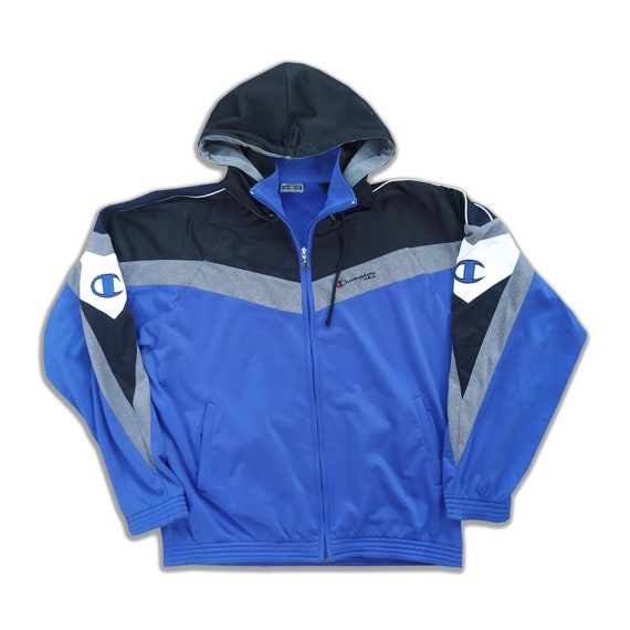 Champion Vintage Rare Track Jacket 80s NBA Track Top … - Gem