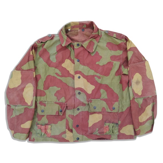 Vintage Italian Army Combat Jacket 60s M Size Army Military - Etsy