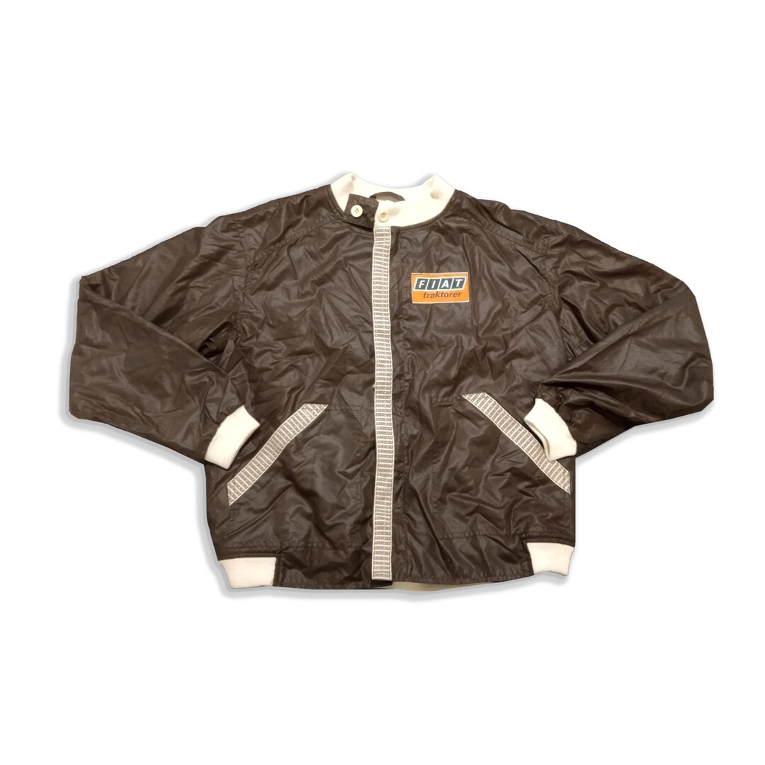 Rare Collectable Fiat Traktorer Vintage Jacket, Italian Fiat Vintage ...