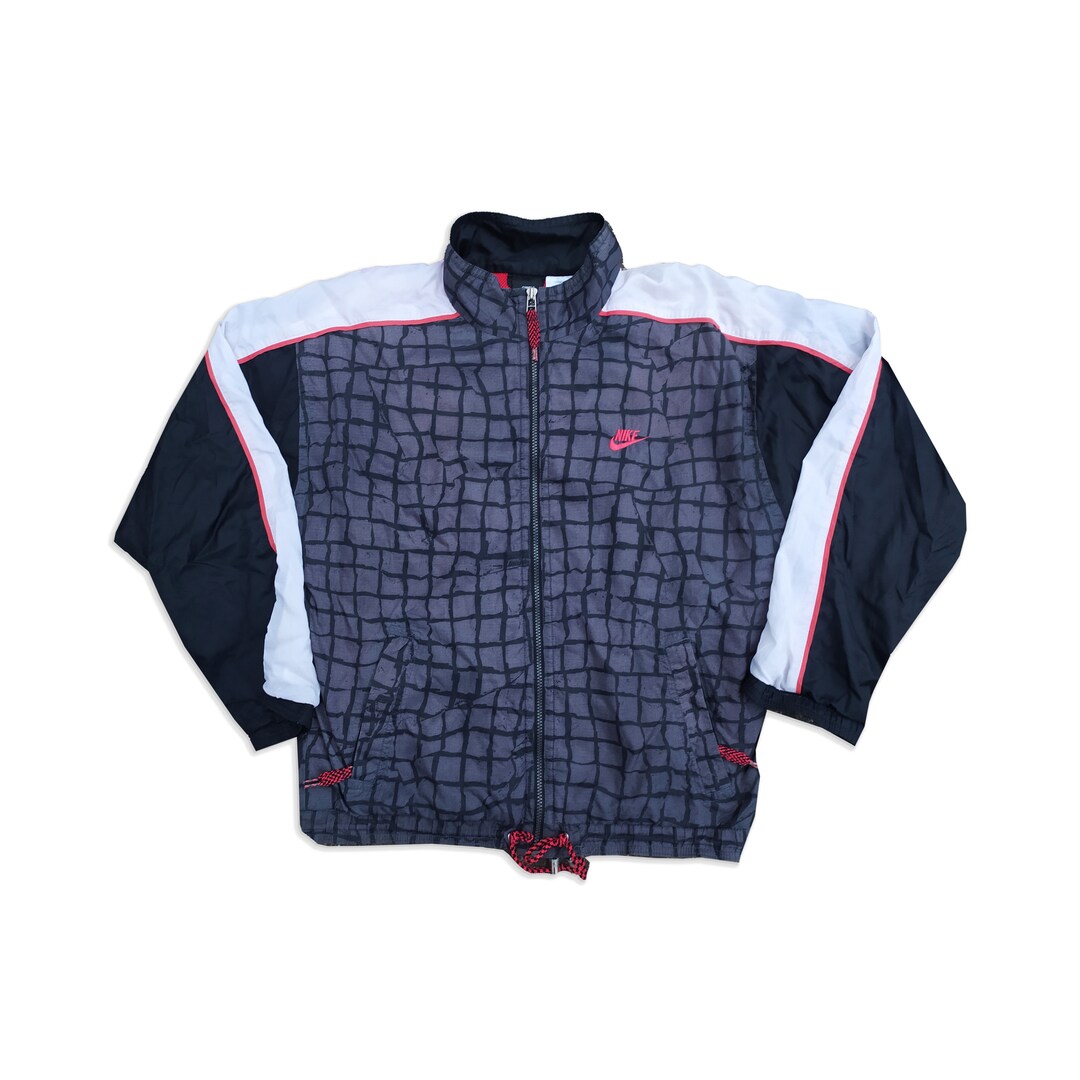 Rare 90s Nike Vintage Jacket, Nike Track Jacket, Nike Swoosh, Nike ...