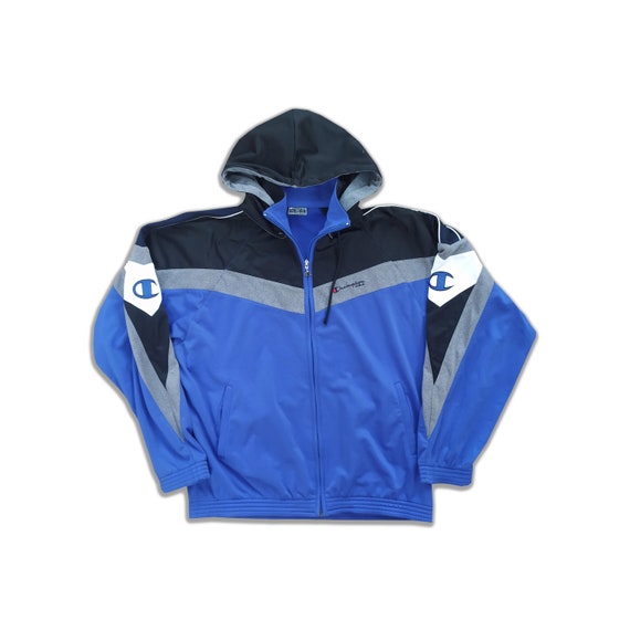 Champion Vintage Rare Track Jacket 80s NBA Track Top … - Gem
