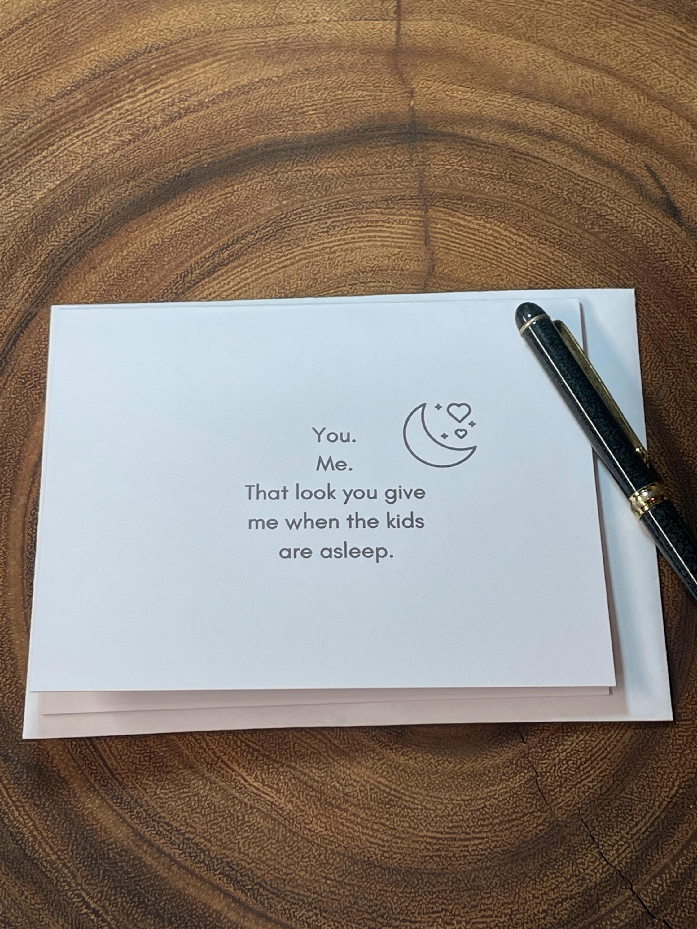 Flirty Love Card for Spouse: Spicy Anniversary Everyday Just Because ...