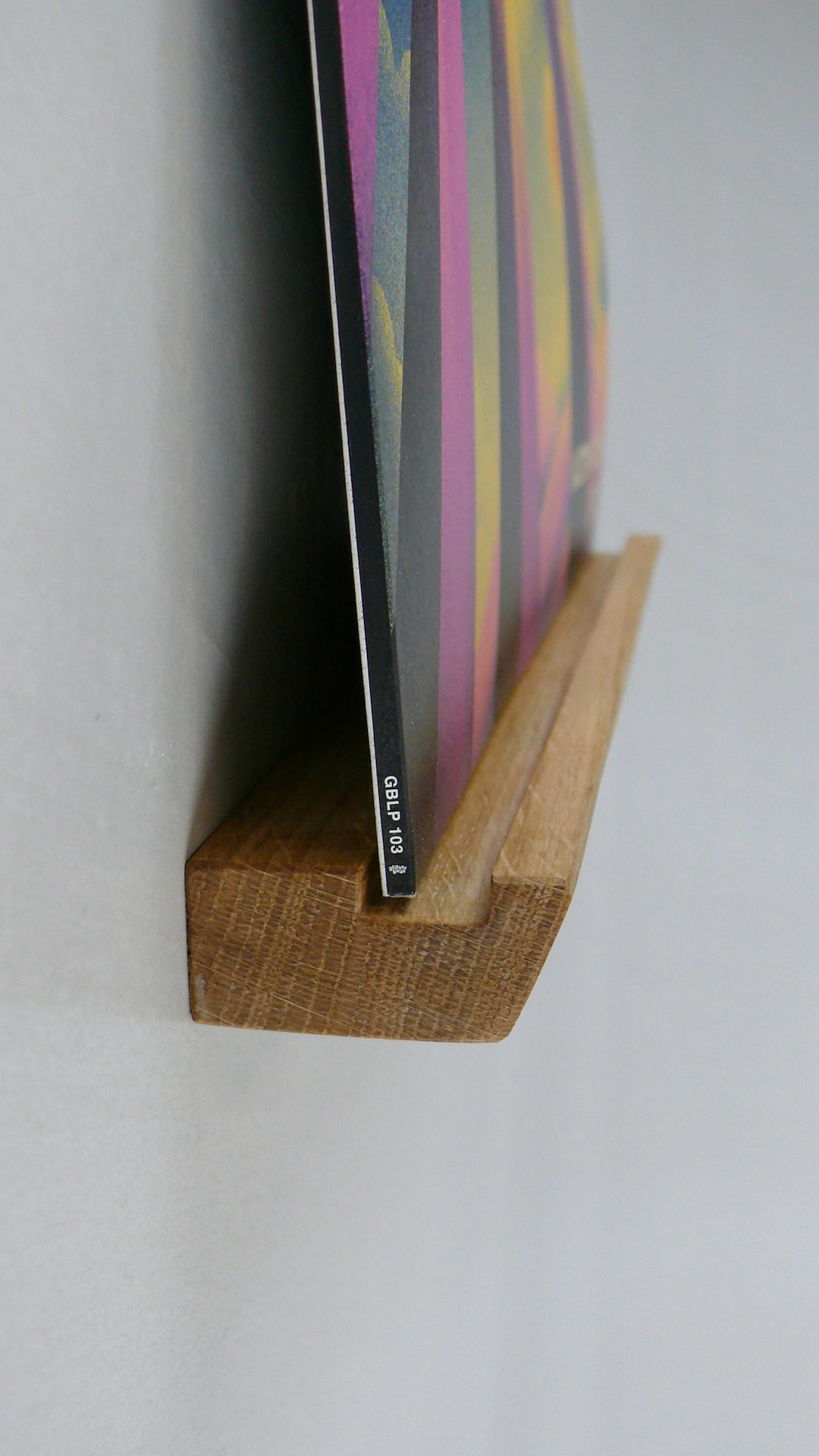 LP Holder, Record Strip, Rustic Oak, Modern Design - Etsy