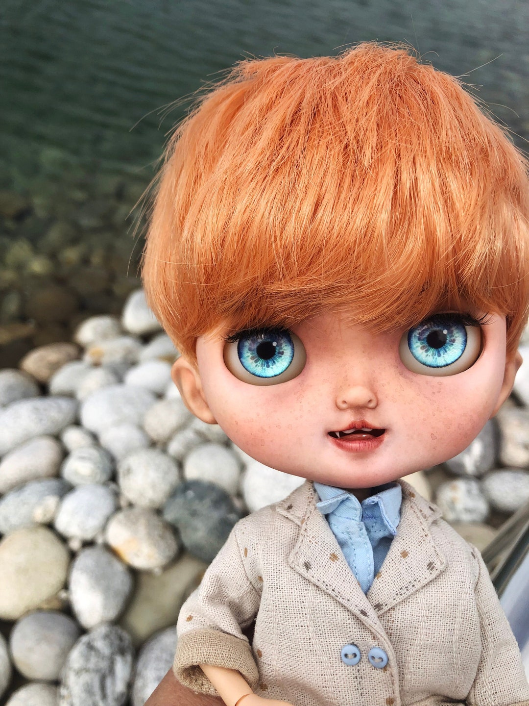 Ooak Blythe Boy Doll, Custom Blythe, Original Body Azone - Etsy