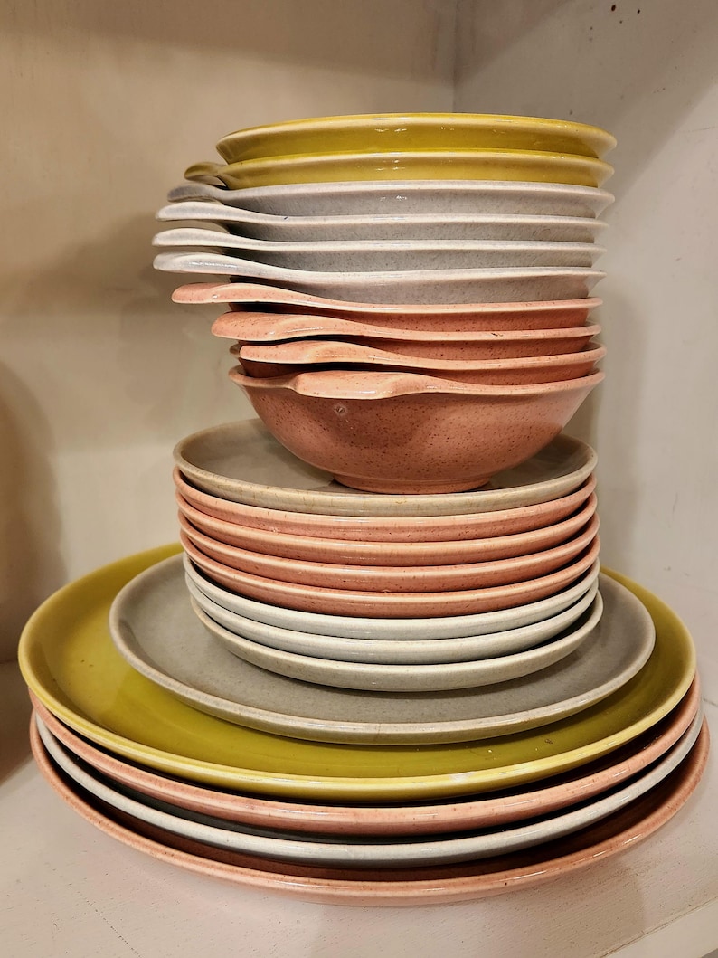Mid-century Russel Wright "american Modern" Dinnerware – Large ...