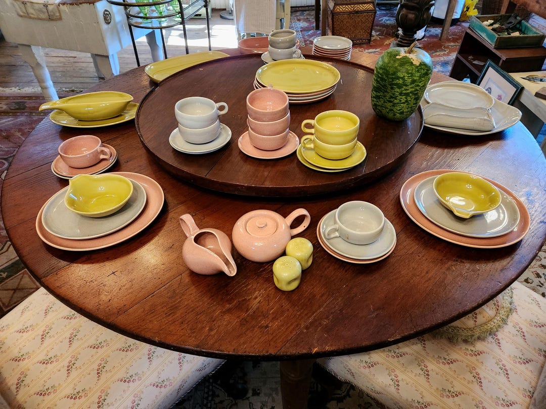 Mid-century Russel Wright "american Modern" Dinnerware – Large ...