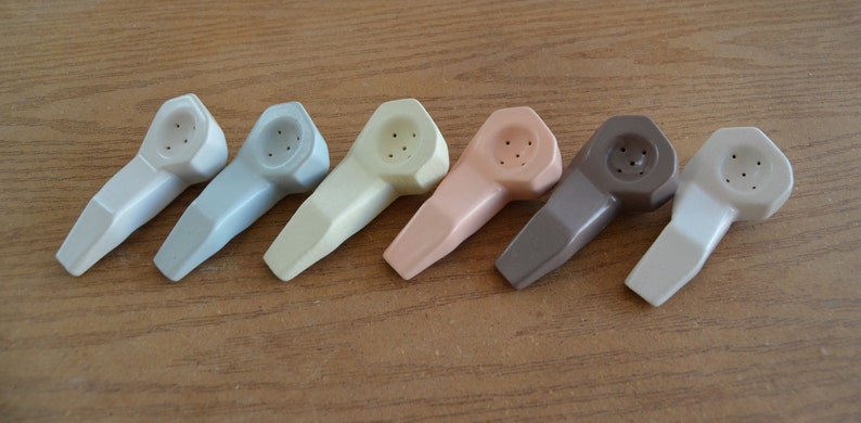 Ceramic Pipe. Smoking Pipe. One Shotter Pipe. | Etsy