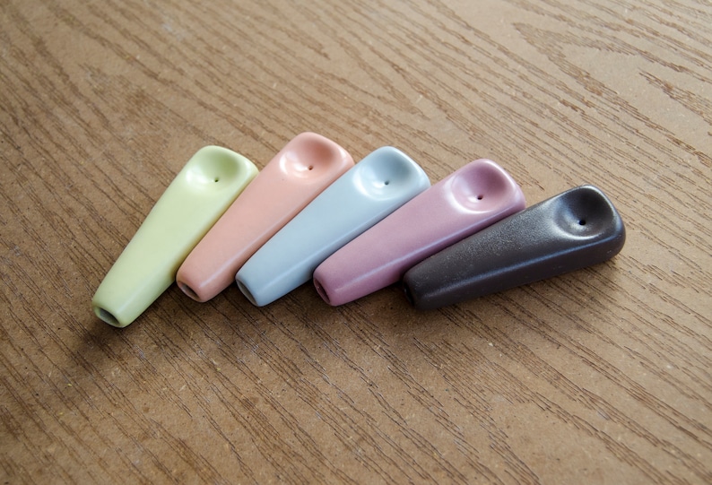 Ceramic Pipe. Smoking Pipe. One Shotter Pipe. | Etsy