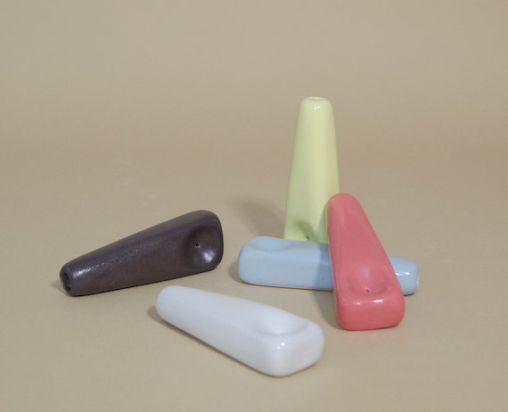 Ceramic Pipe. Smoking Pipe. One Shotter Pipe. - Etsy