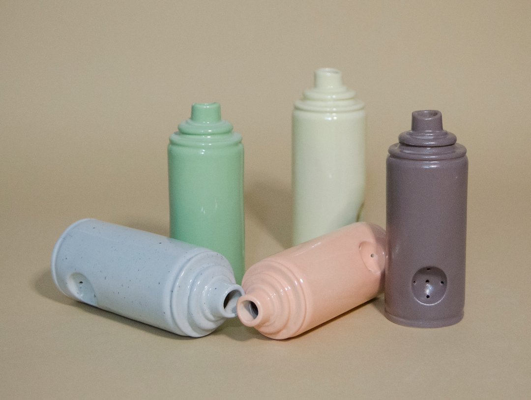 Spray Can Ceramic Pipe. Smoking Pipe. One Shotter Pipe. - Etsy