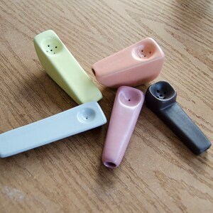 Ceramic Pipe. Smoking Pipe. One Shotter Pipe. - Etsy