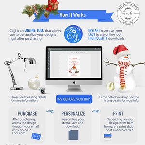 Christmas Tag Warm Wishes Hot Chocolate With a Cookie With Marshmallow ...