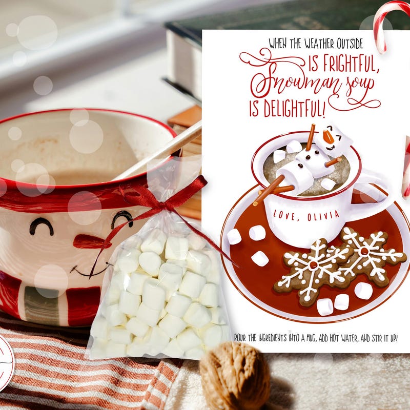 Snowman Soup - Etsy