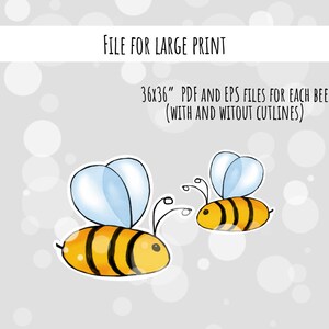 Cutout Decor Bees Birthday Baby Shower Party Cutout Prop /stand up Prop ...