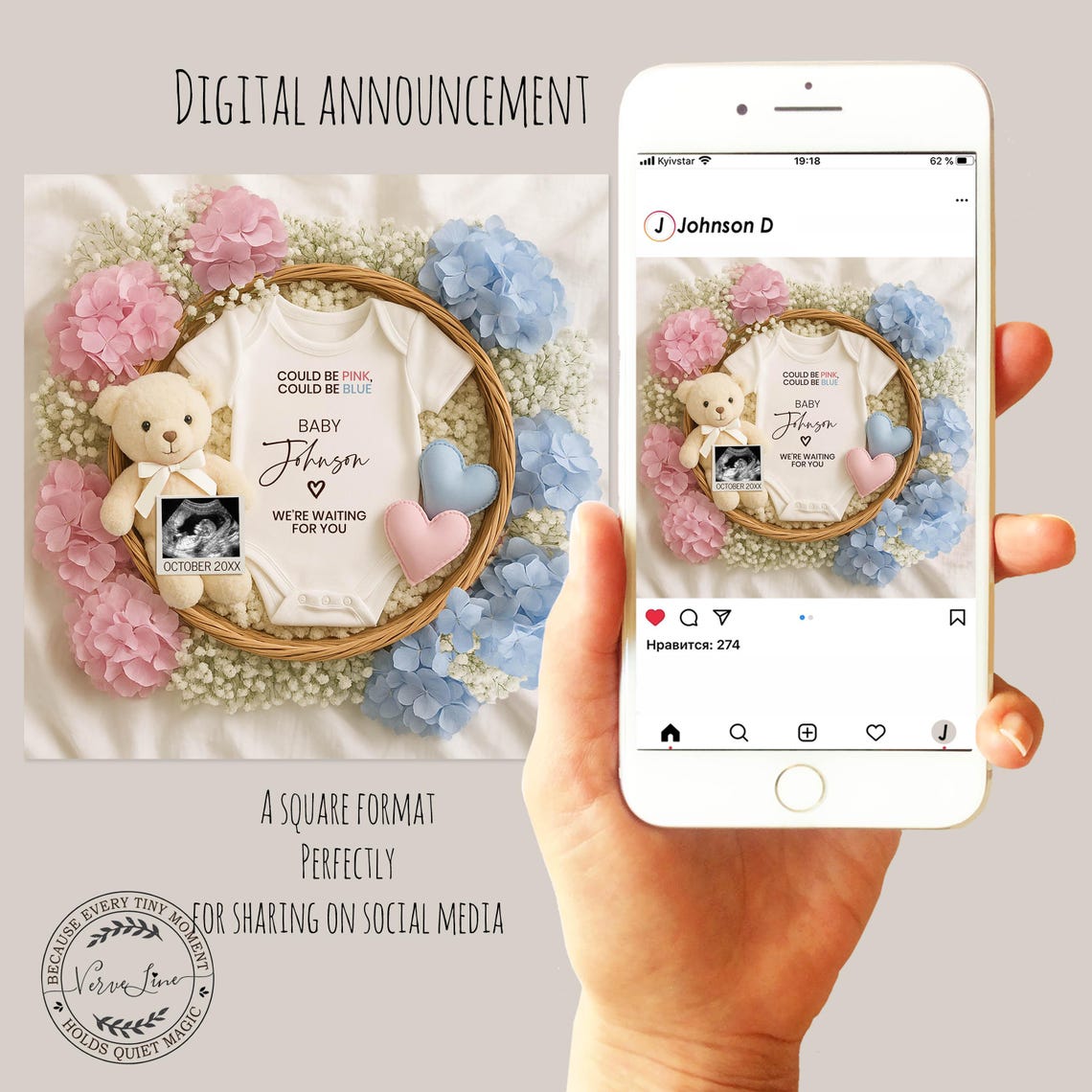 Gender Neutral Pregnancy Announcement: Social Media Baby Reveal Could ...