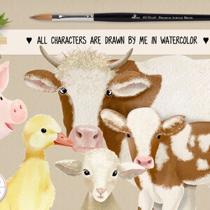 Editable Farm Animals Birthday Banner A-Z for a Boy | ANY MESSAGE ...