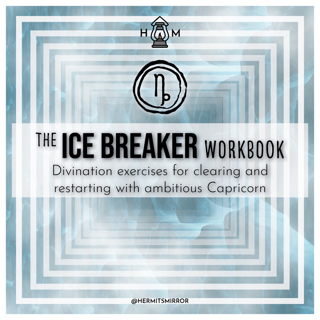 The Ice Breaker Workbook, 10 Divination Exercises for Clearing and ...