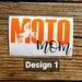 Moto Mom Decal/dirt Bike Mom Decal - Etsy