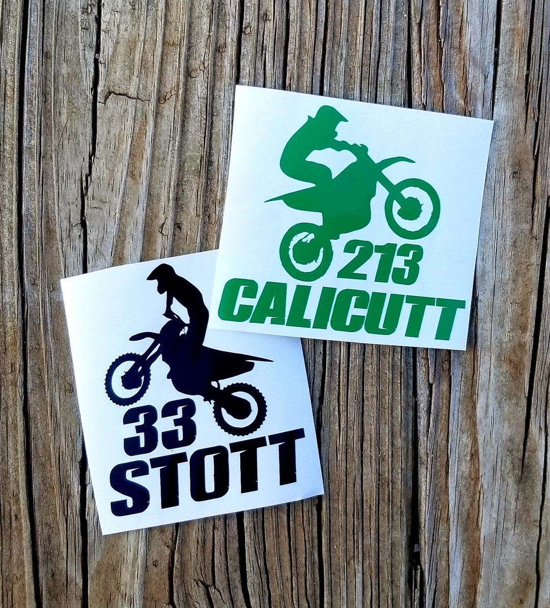 Dirt Bike Decal, Moto Decal! - Etsy