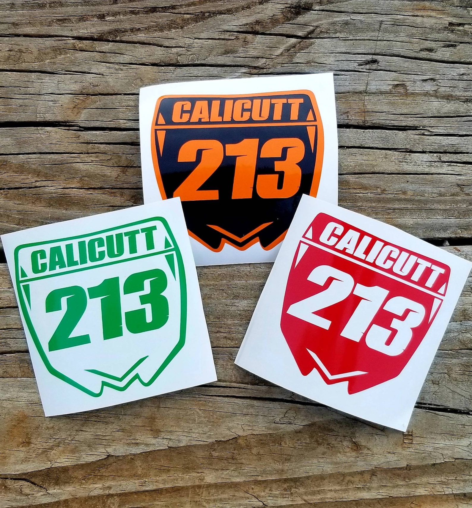 Dirt Bike Decal / Motocross Number Sticker/ Moto Decor/ - Etsy