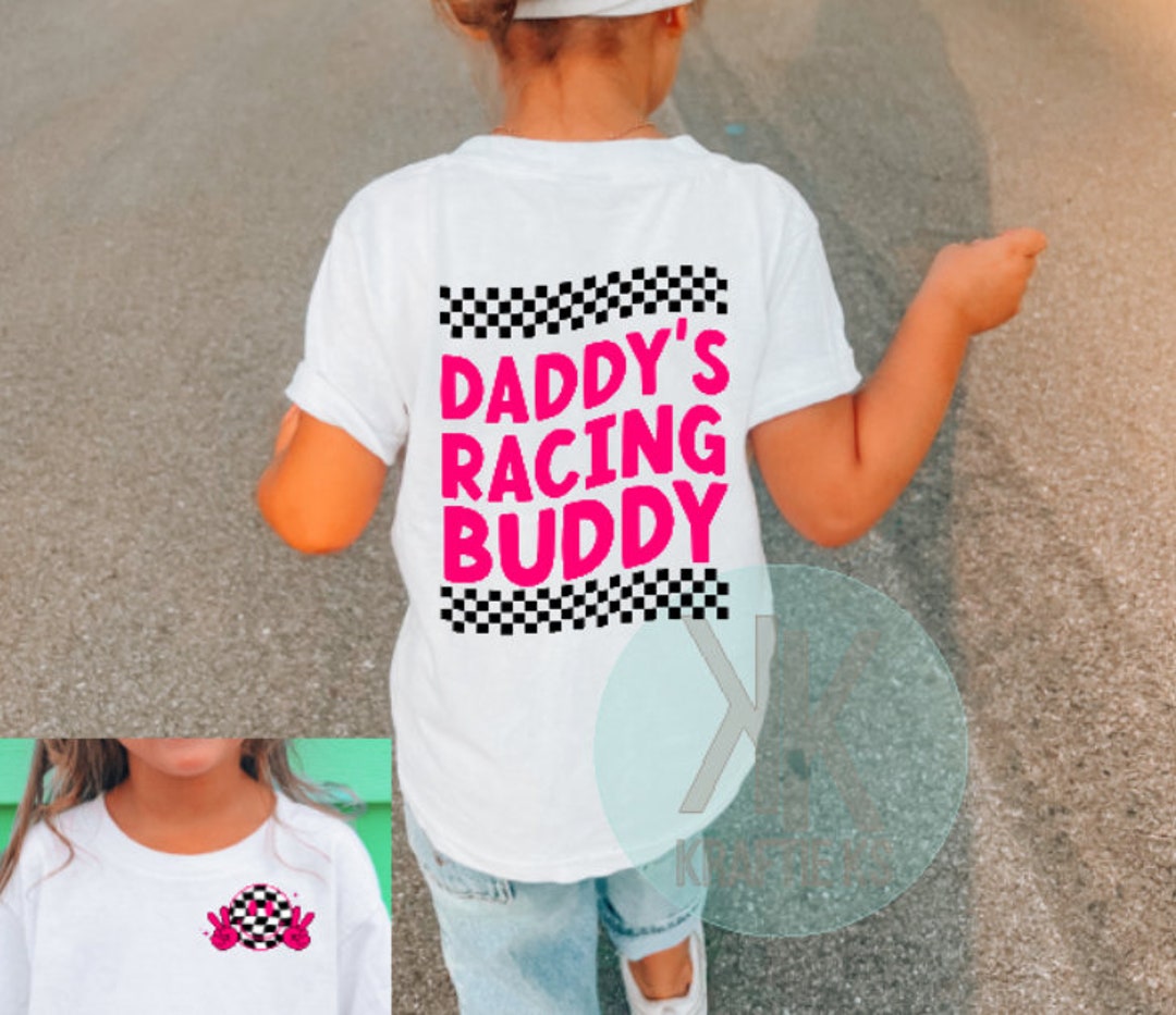 Daddy's Racing Buddy, Racing Shirt, Youth Racing Shirt, Youth Dirt Bike ...