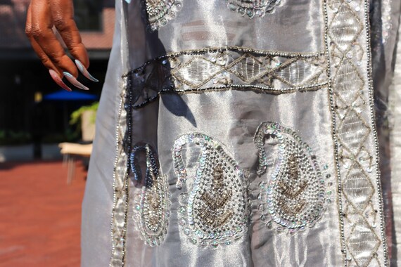 Asian Style Sheer Overcoat - Gem