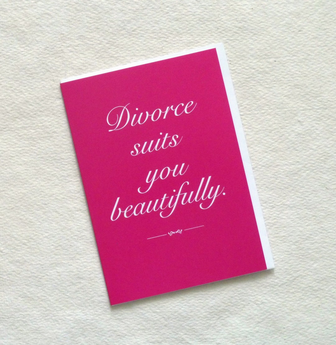 Divorce Card/break up Support From Friend - Etsy