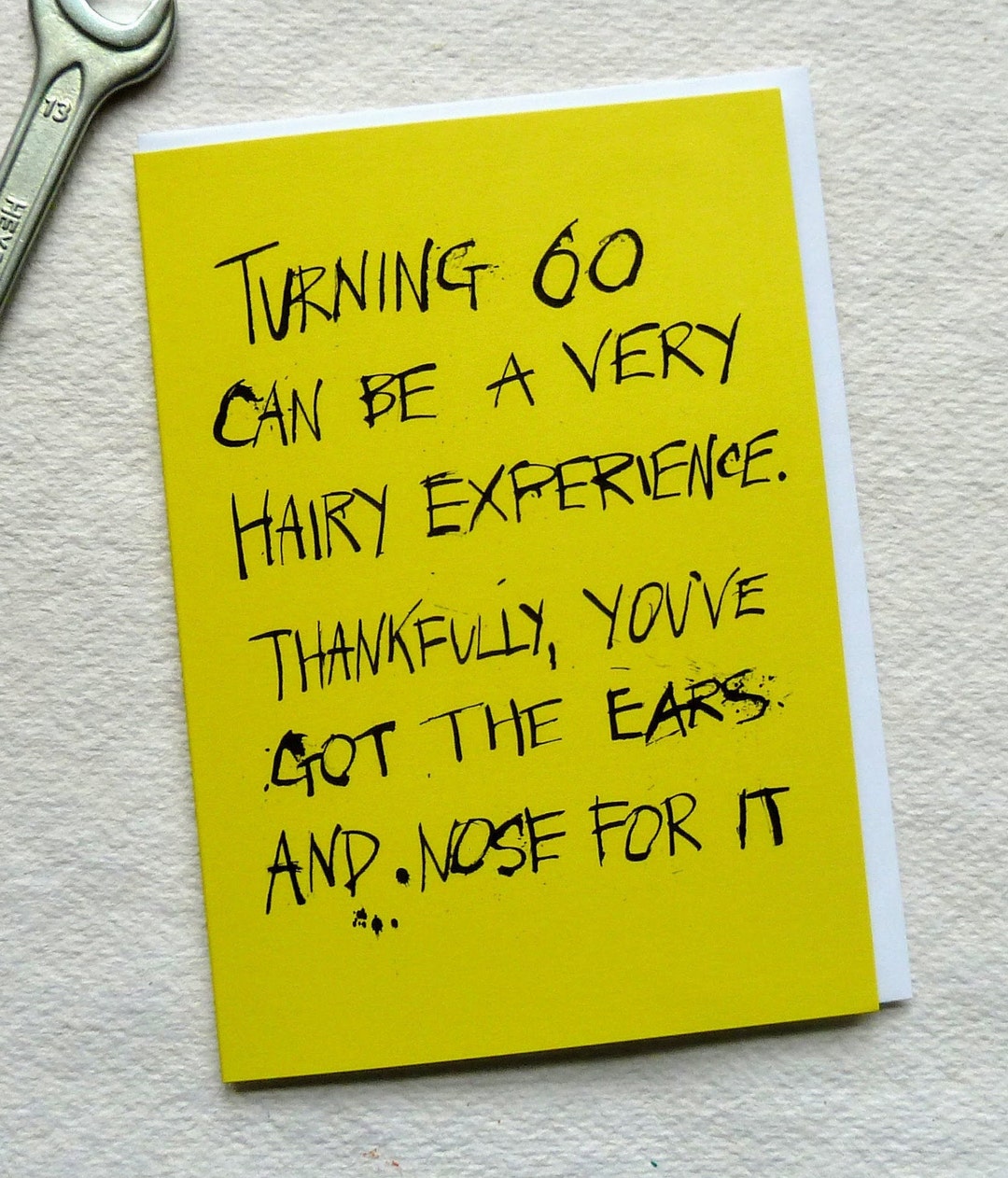 Rude and Funny 60th Birthday Card for Best Friend/mum/dad/relative - Etsy