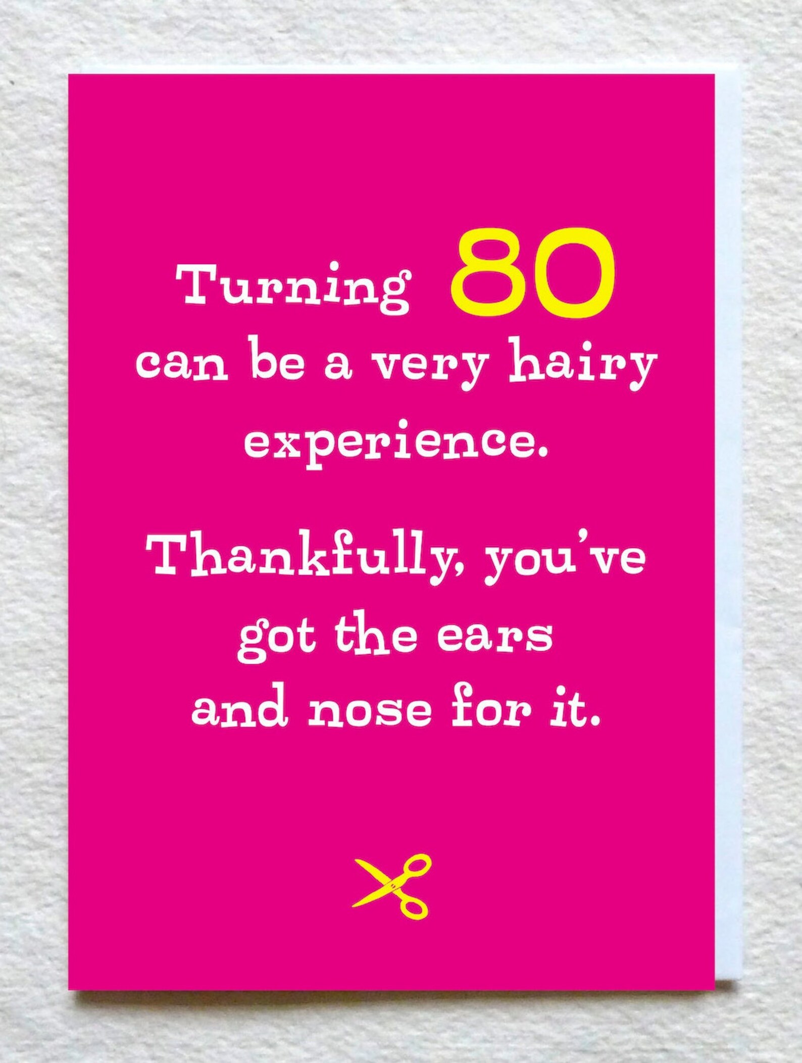 Funny 80th Birthday Card for Dad/mum/friend - Etsy