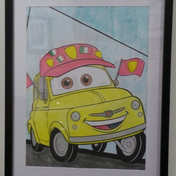 Cars Movie Picture Frame - Etsy