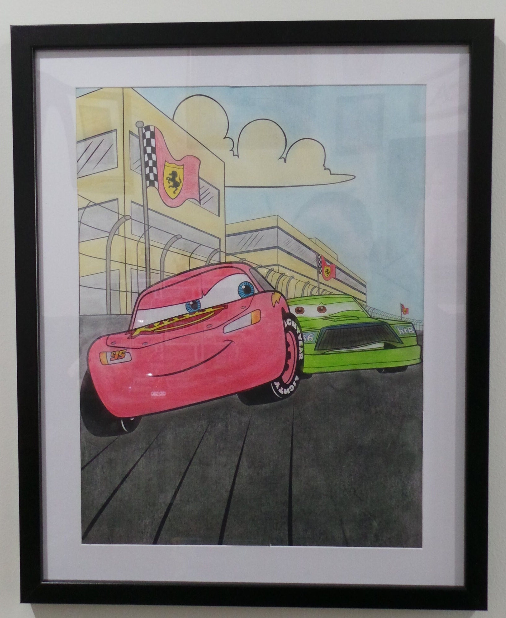 Cars The Movie Drawings