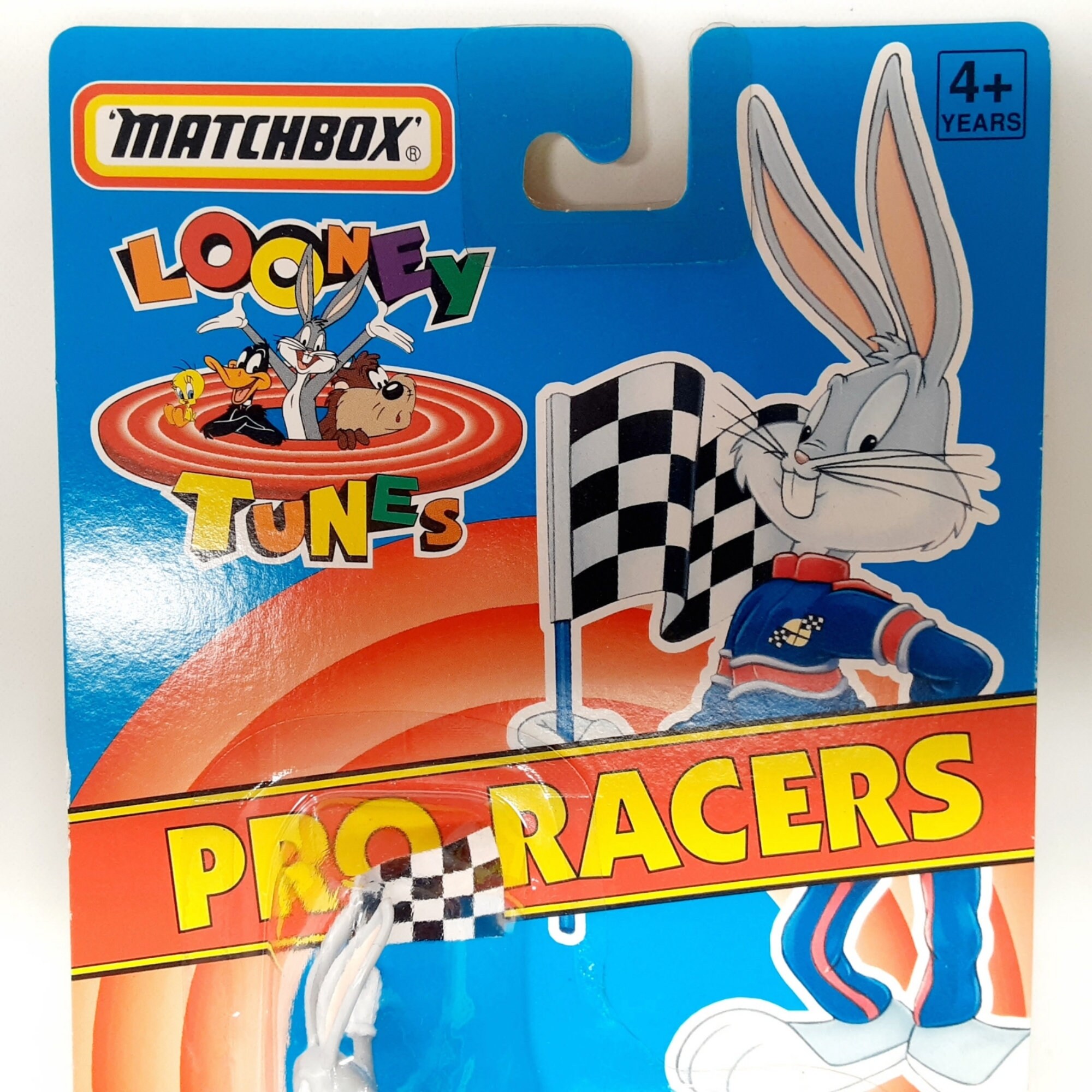 Matchbox Bugs Bunny W/ Flag Looney Tunes Pro Racers Diecast in Race Car ...
