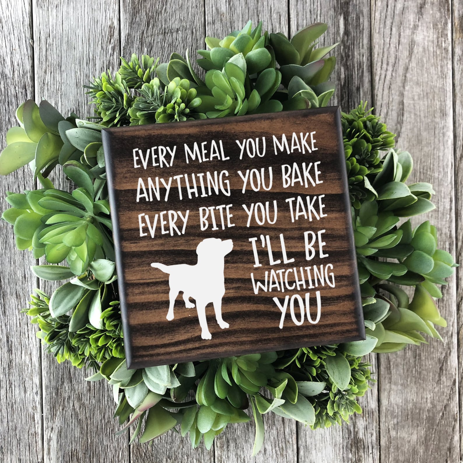 Cute & Funny Dog Sign Funny Pet Sign Wall or Shelf Decor | Etsy