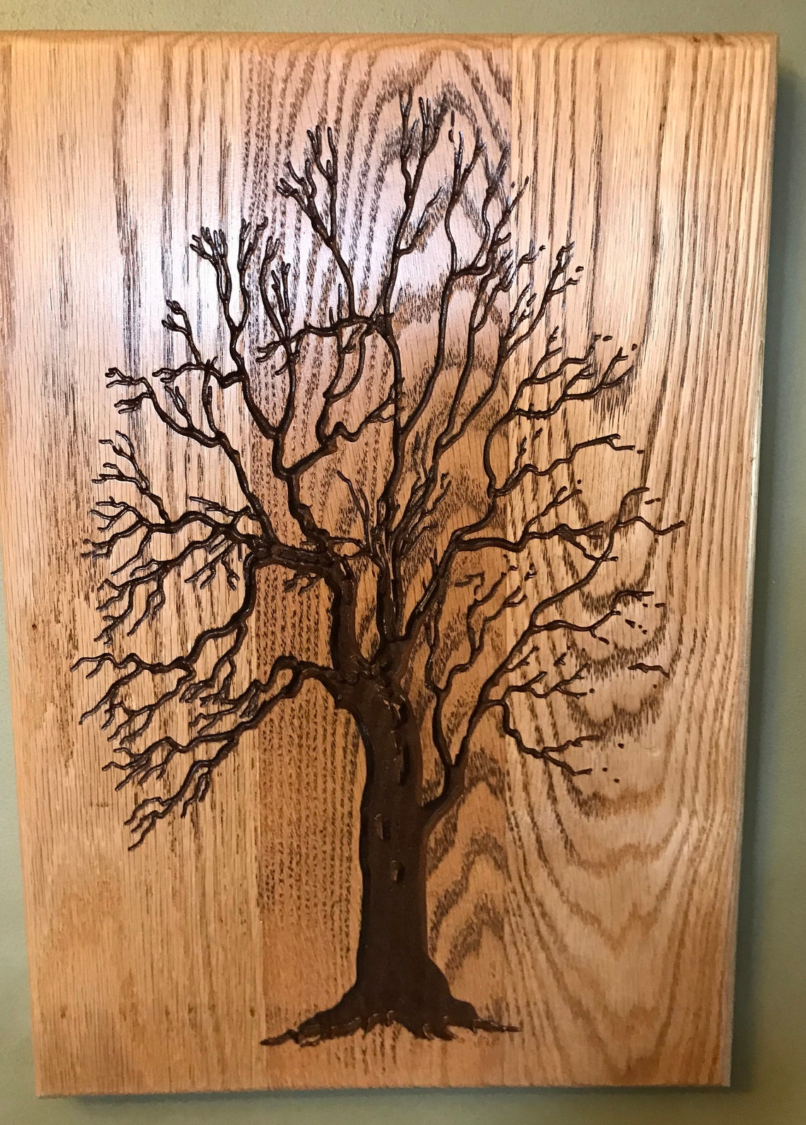 Tree of Life Wood Carving - Etsy