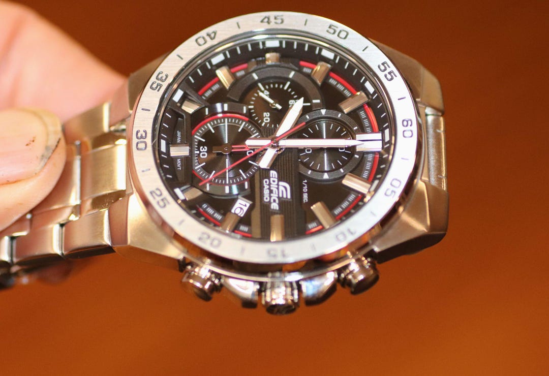 Casio Edifice EFR-564 SS Wristwatch NIB - Etsy