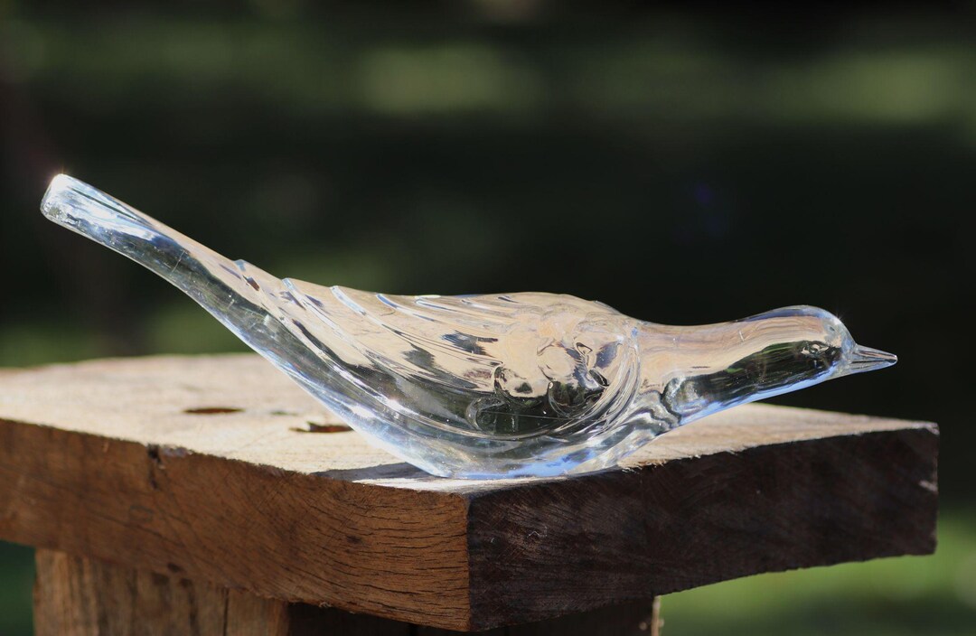 Duncan Miller Glass Bird Art Deco Speed Sculpture Antique - Etsy