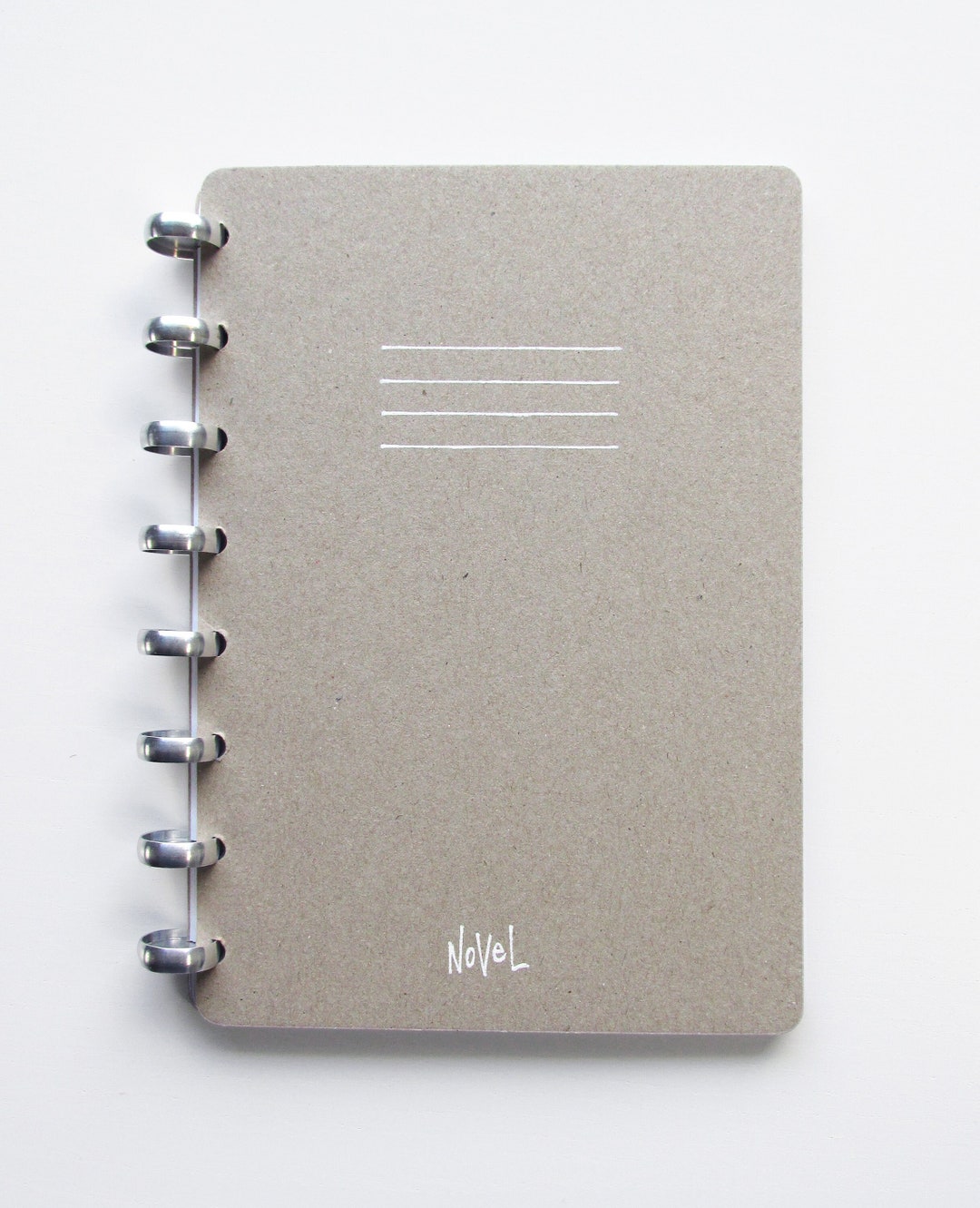 Refillable Discbound Notebook - Plain Paper - Etsy UK