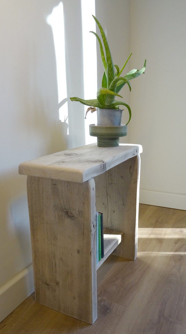 Dolmen Stool and Side Table Light / Natural - Etsy