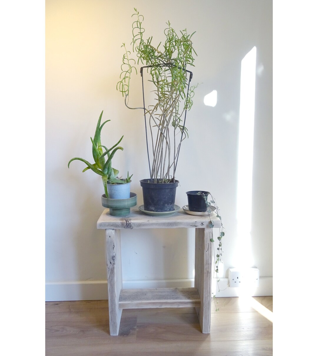 Dolmen Stool and Side Table Light / Natural - Etsy