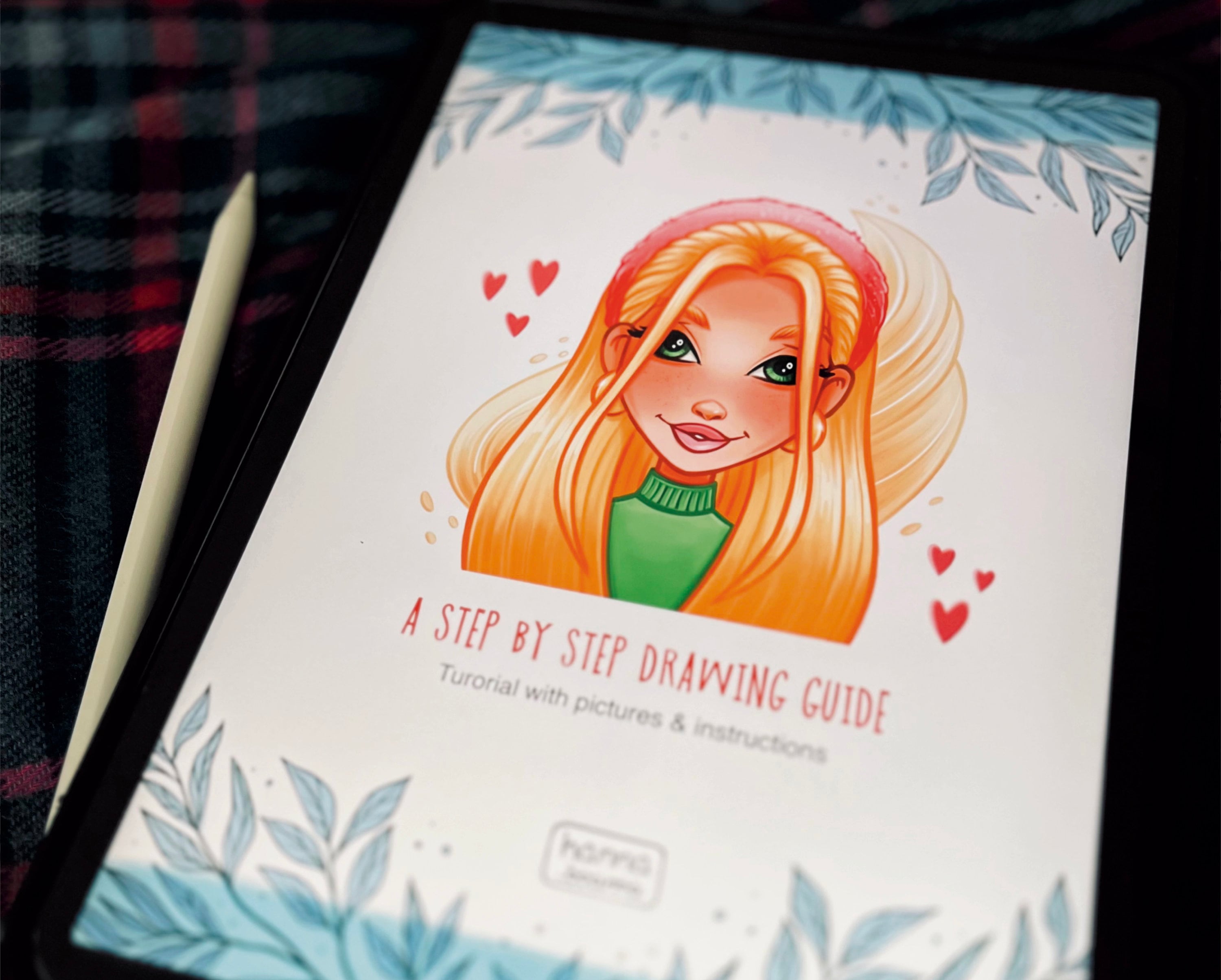 How to Draw A Girl | Stylized Portrait | Digital Step by Step Drawing ...