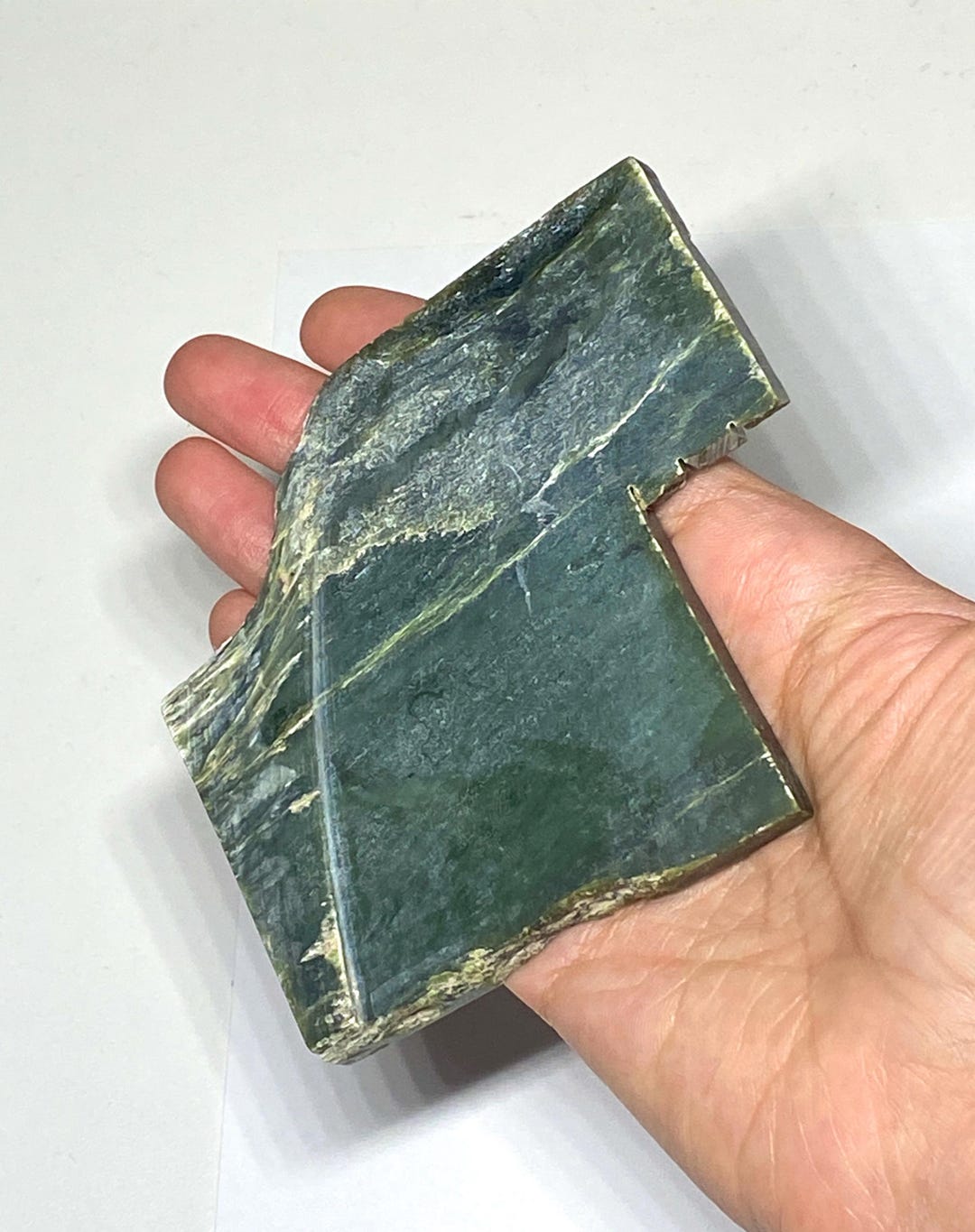 Premium Aventurine Quartz Lapidary Slab, Large Slabs, Dark Green ...