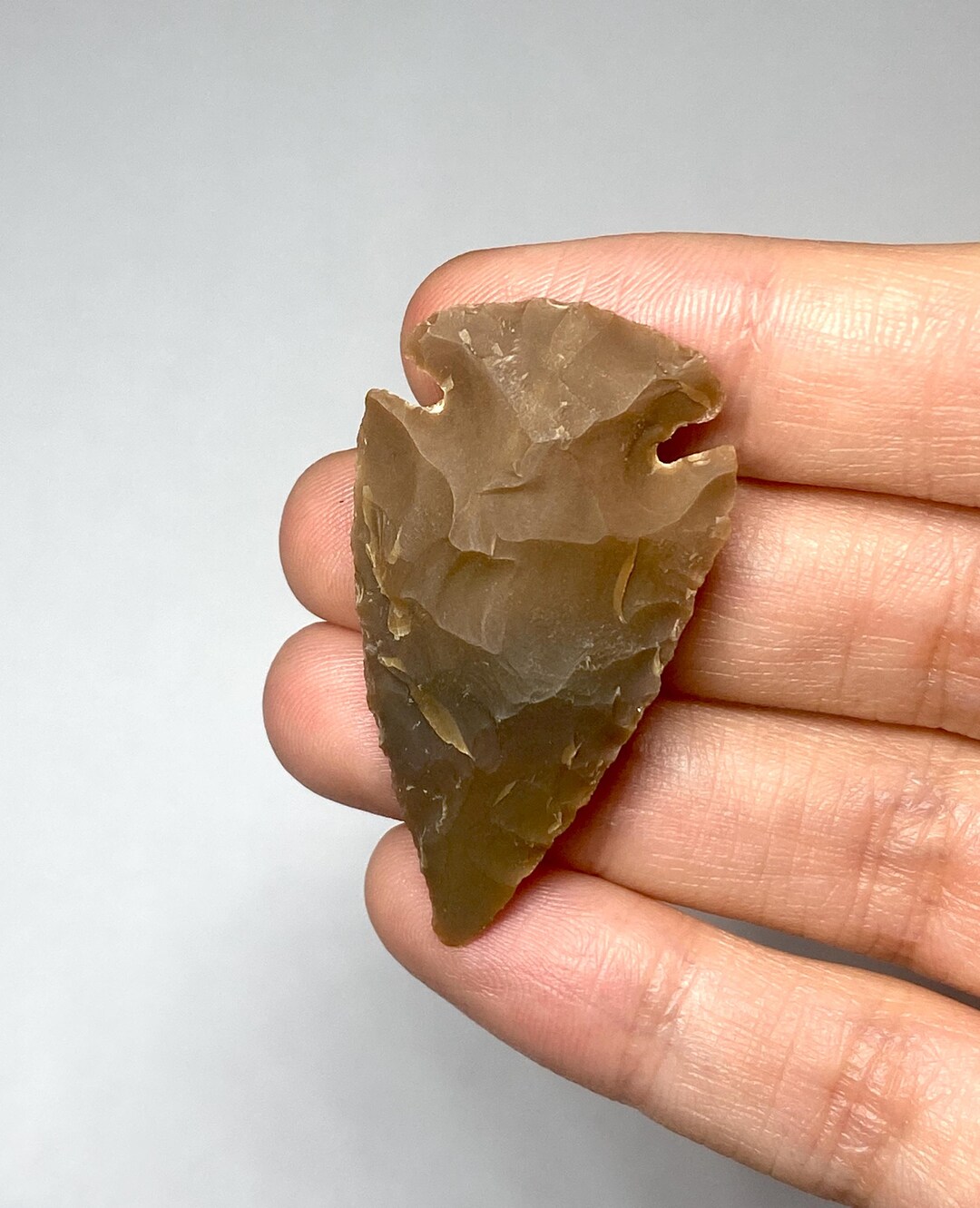 Natural Obsidian Flint Knapped Arrowhead, Natural Stone Arrowheads ...