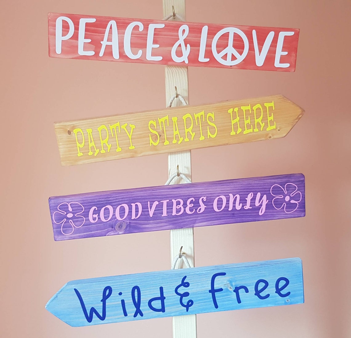 Set of 4 Festival Themed Signs - Etsy UK
