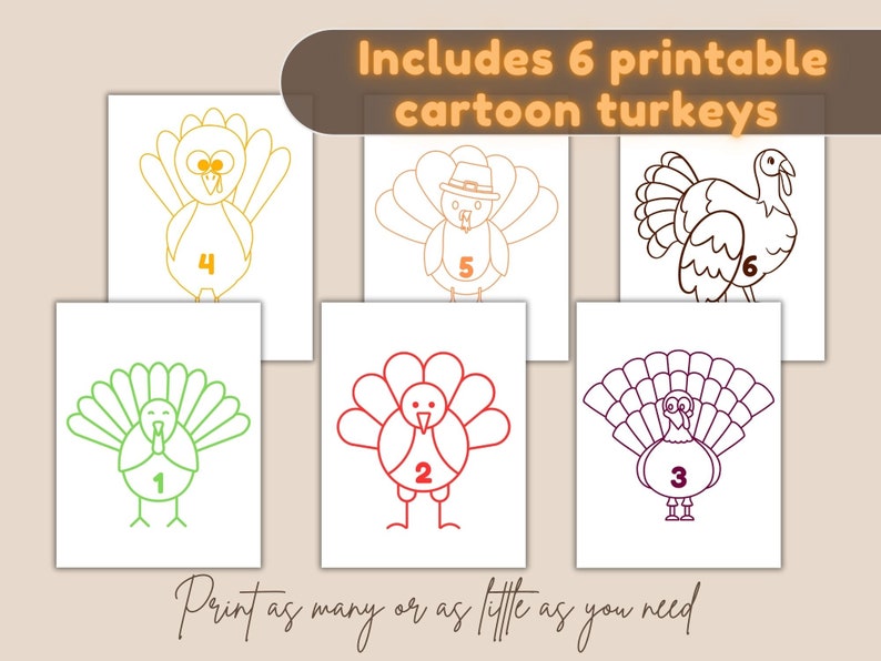 Musical Turkeys, Downloadable Game, Family Games, Thanksgiving ...