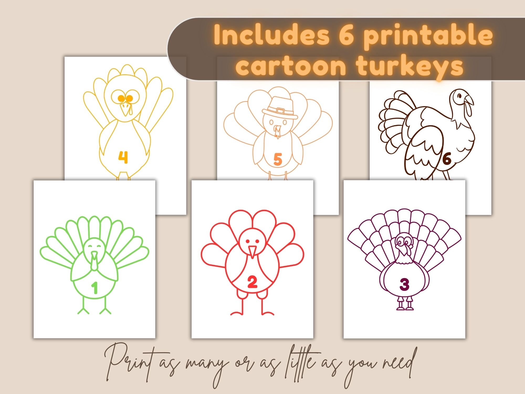 Musical Turkeys, Downloadable Game, Family Games, Thanksgiving ...