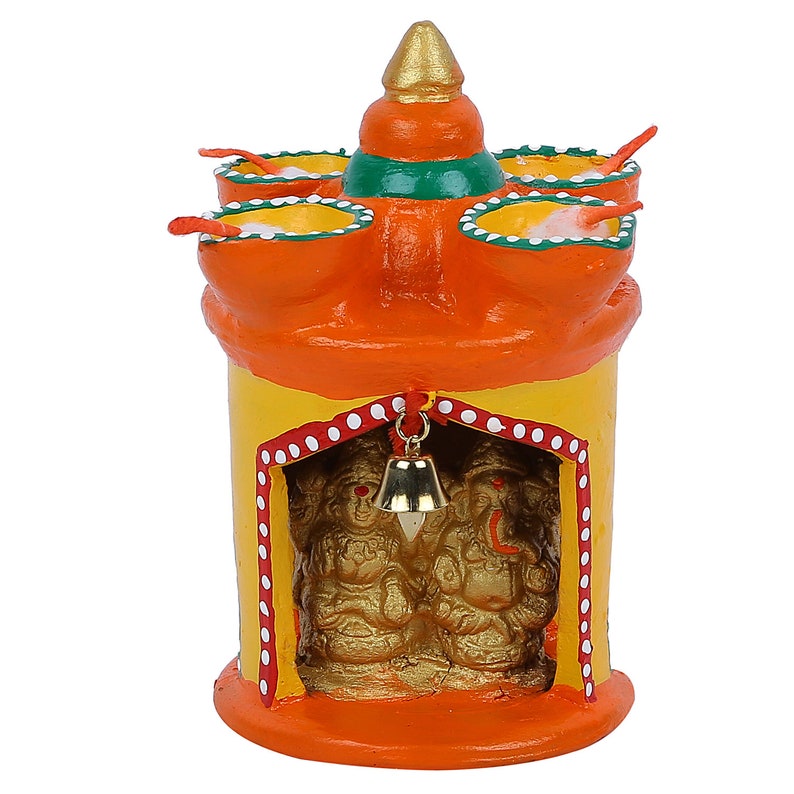 Temple Diyas Diya Temple with Diya Indian Diya Diwali | Etsy