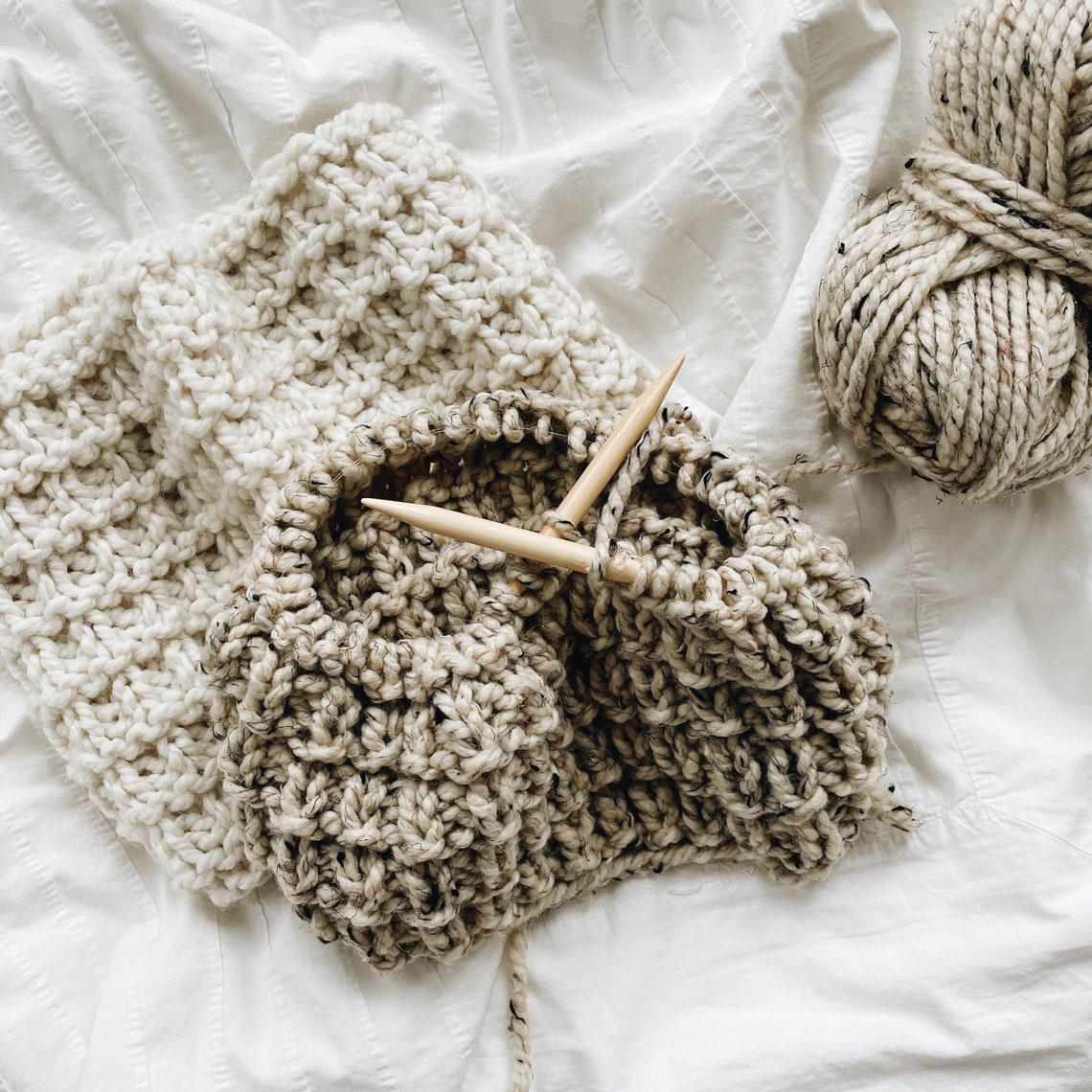 Knitting Pattern the Milton Modern Chunky Cowl Snood Scarf - Etsy