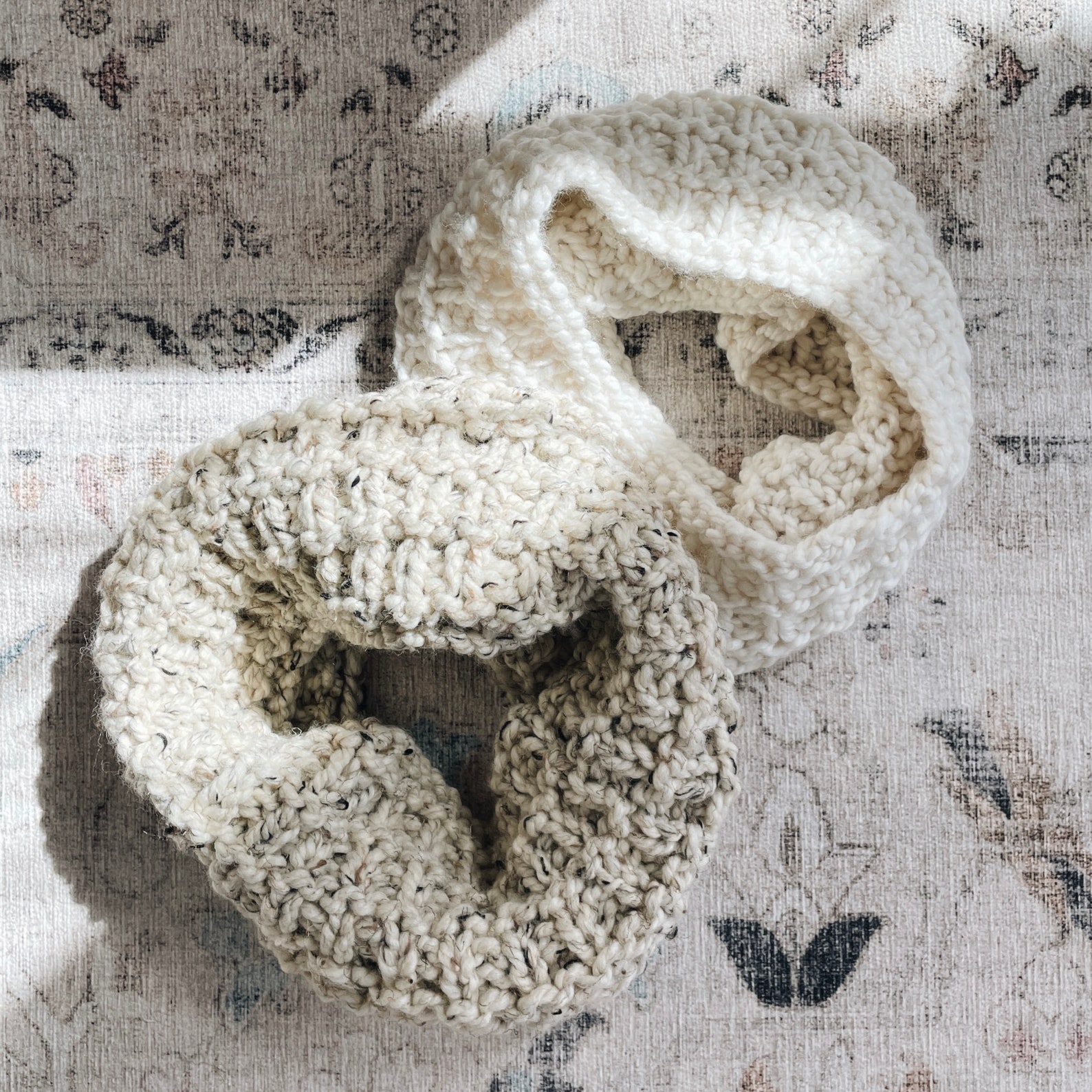 Knitting Pattern the Milton Modern Chunky Cowl Snood Scarf - Etsy