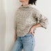 Knitting Pattern | the Chelsea | Modern Lightweight Roll Neck Knit ...