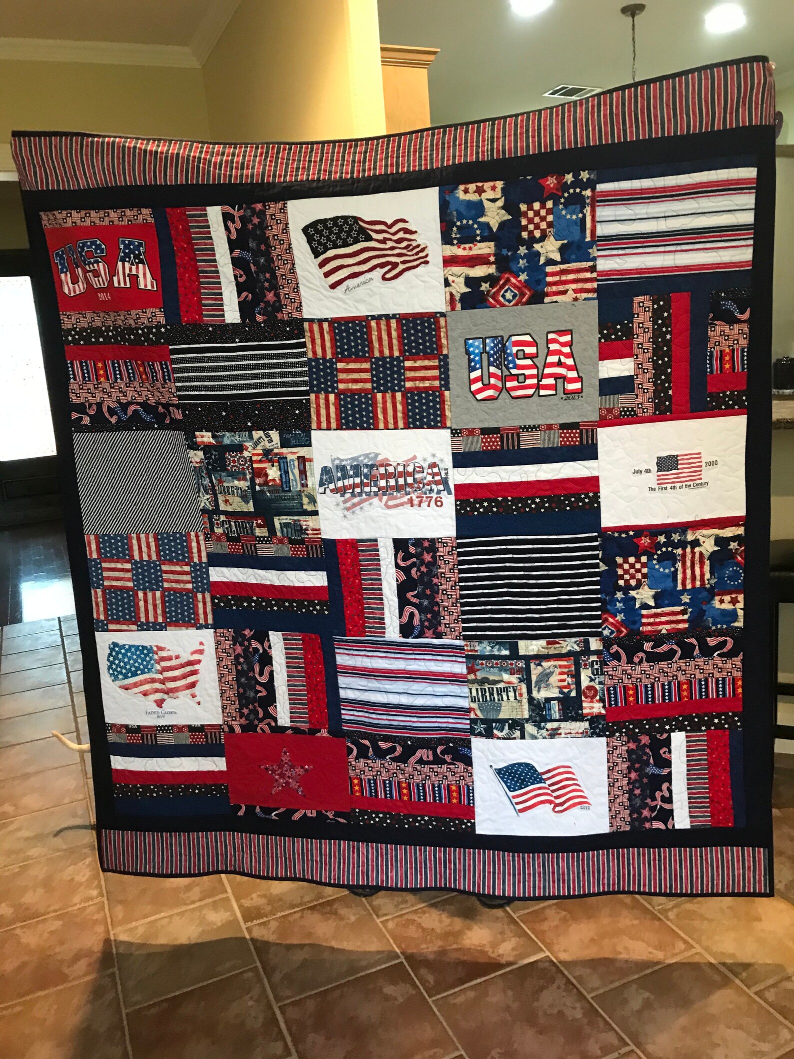 Memory Quilts, Custom Made With Your Mementos - Etsy